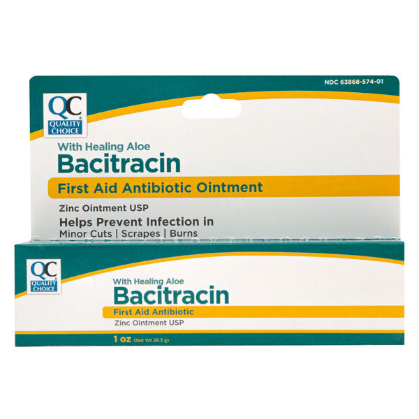 Bacitracin Ointment, 1 oz, QC96061 | quality-choice-products