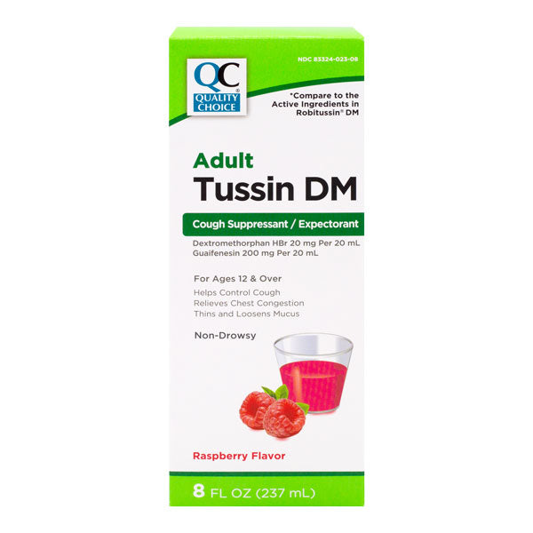 Tussin DM, 8 oz, QC98133 | quality-choice-products